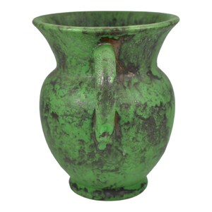 Weller Coppertone 1920s Vintage Arts and Crafts Pottery Green Hand Made ...