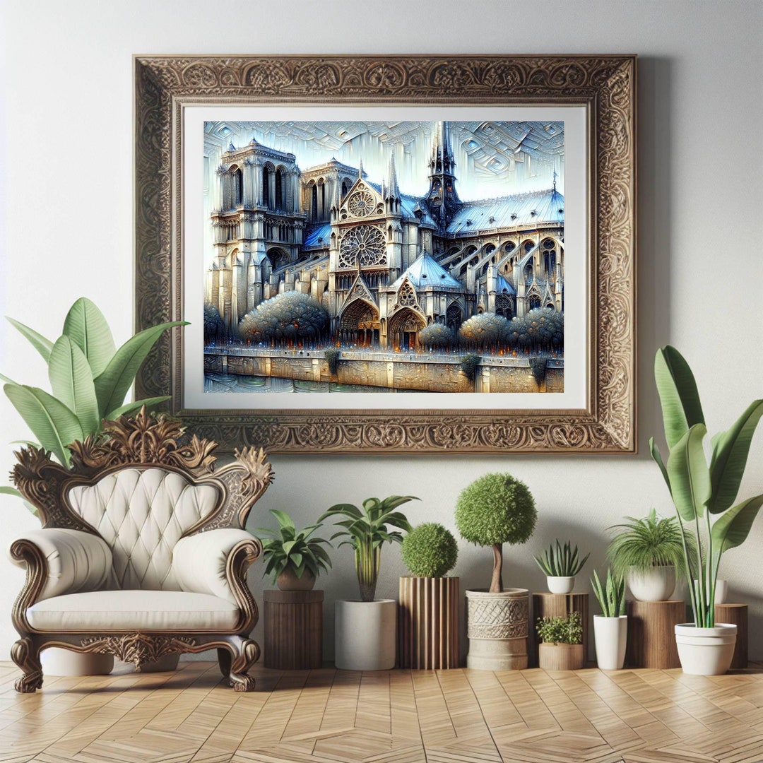 Abstract Art, French Gothic, Medieval Art, Notre Dame, Classical ...