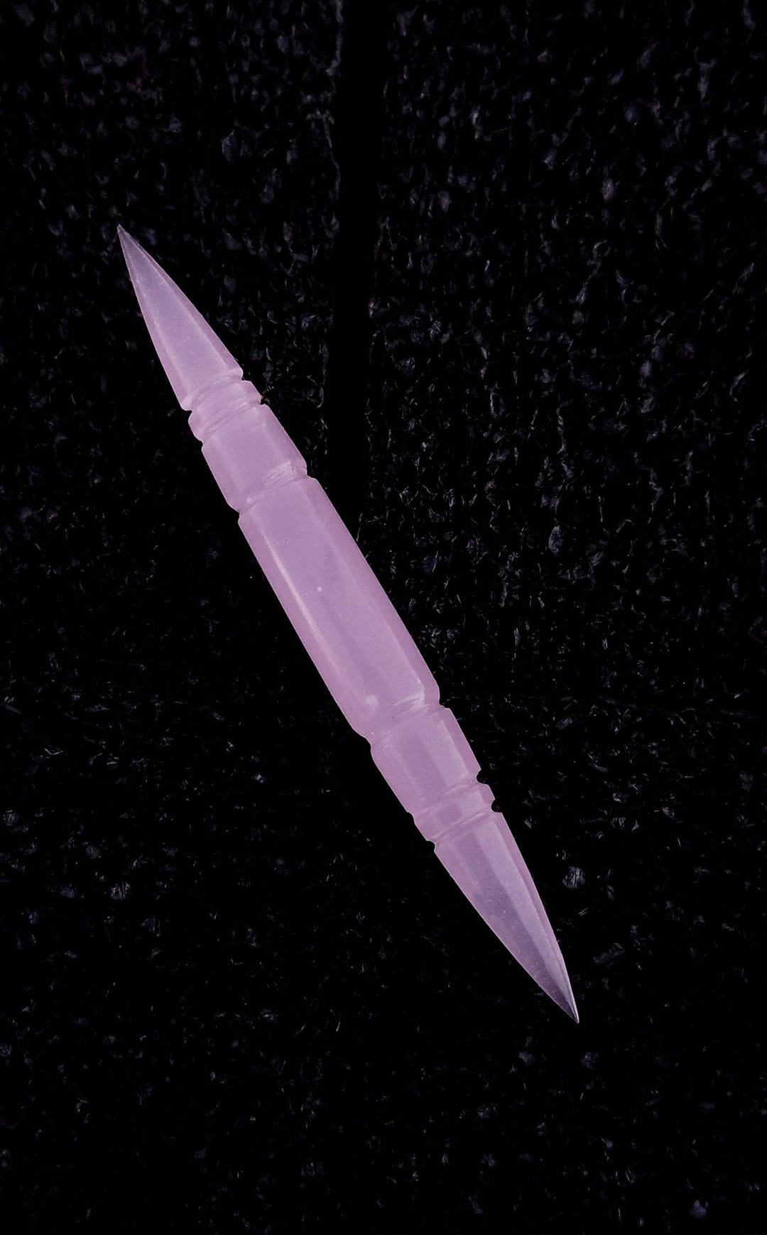 AAA. Pink Quartz Spike Septum Tusk Pincher Septum Gemstone, Spike Pink ...