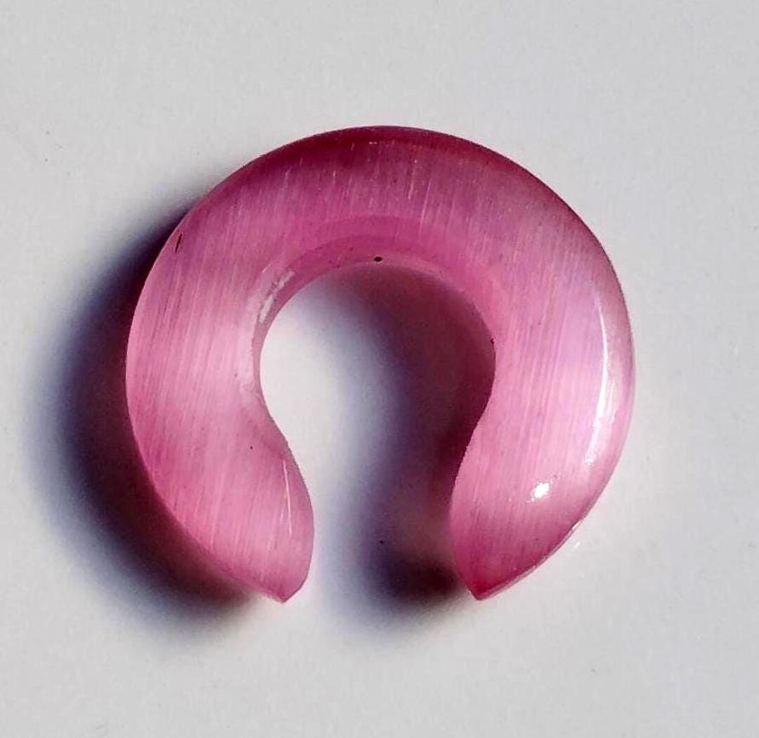 AAA.. Pink Monalisa Quartz Gemstone Pinchers, Septum Pincers Spike Tusk ...