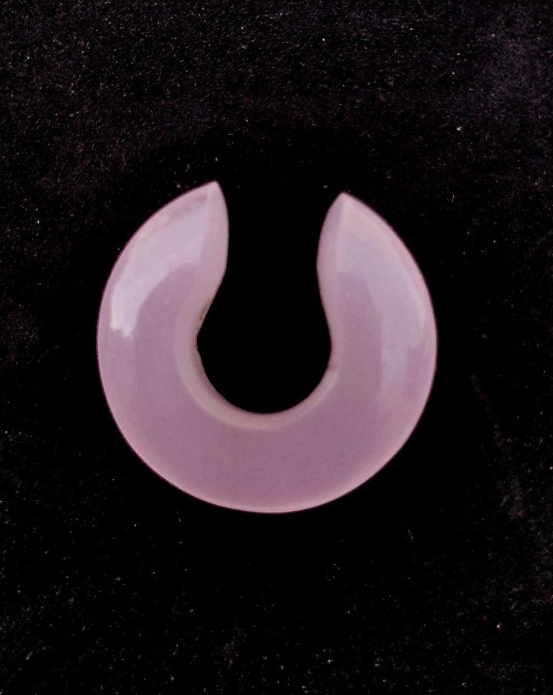 AAA... Pink Quartz Gemstone Pincher Septum Pincher Spike Tusk Handmade ...
