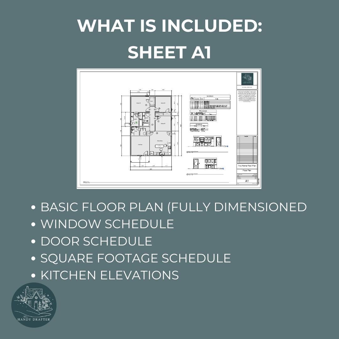 Farmhouse Tiny House Plans, 1300 Square Foot Small House Plans ...