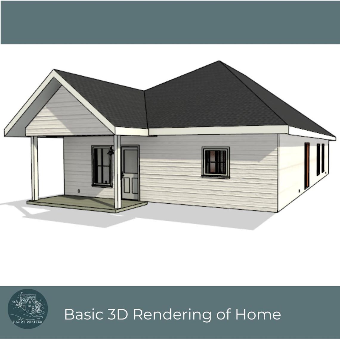 Farmhouse Tiny House Plans, 1300 Square Foot Small House Plans ...