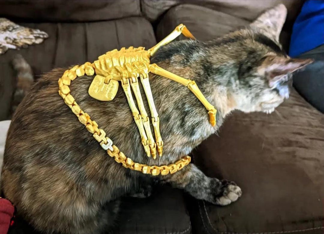 Brand New 2004 Alien Vs Predator Face Hugger Figuire With Flexible ...