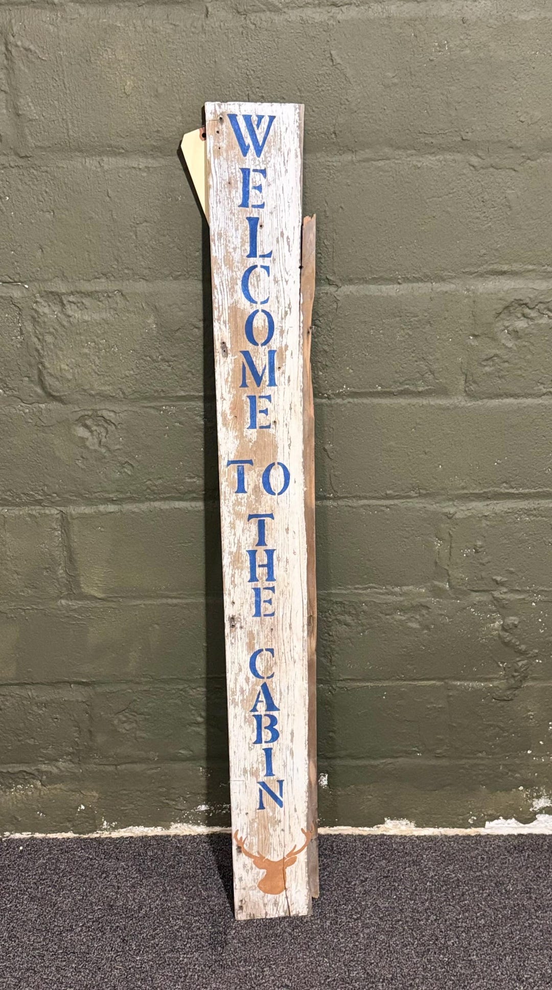 Welcome to the Cabin Sign - Etsy