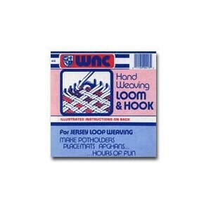 Potholder Loom, 7.25 Inch Red Metal Square Peg Loom From Wool Novelty ...