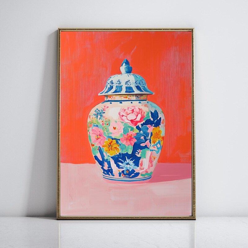 Chinese Ginger Jar - Etsy