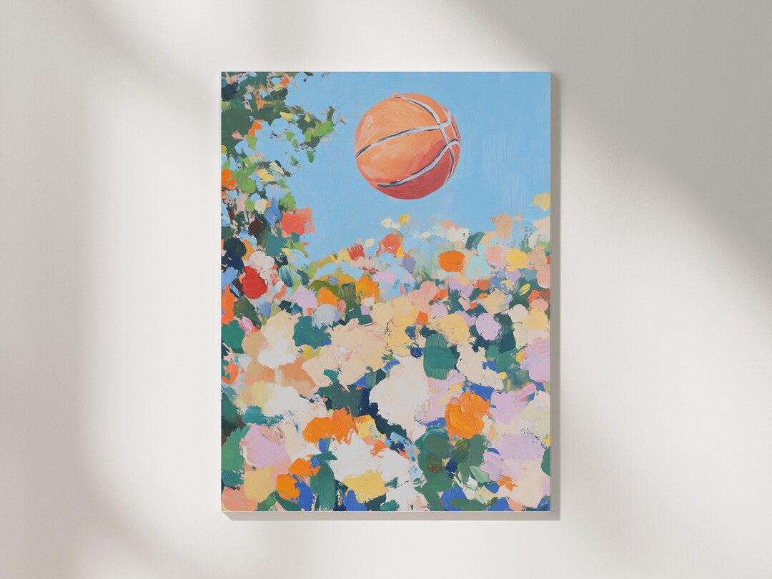 Basketball Player Wall Art Female Athletes WNBA Aesthetic Poster ...