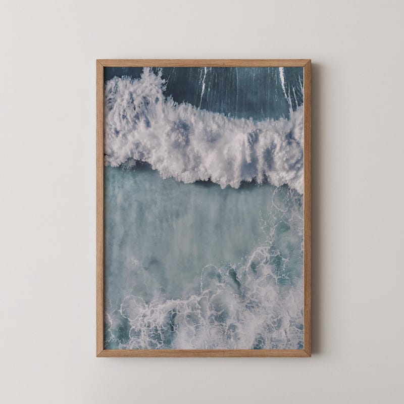 Ocean Waves Print - Etsy