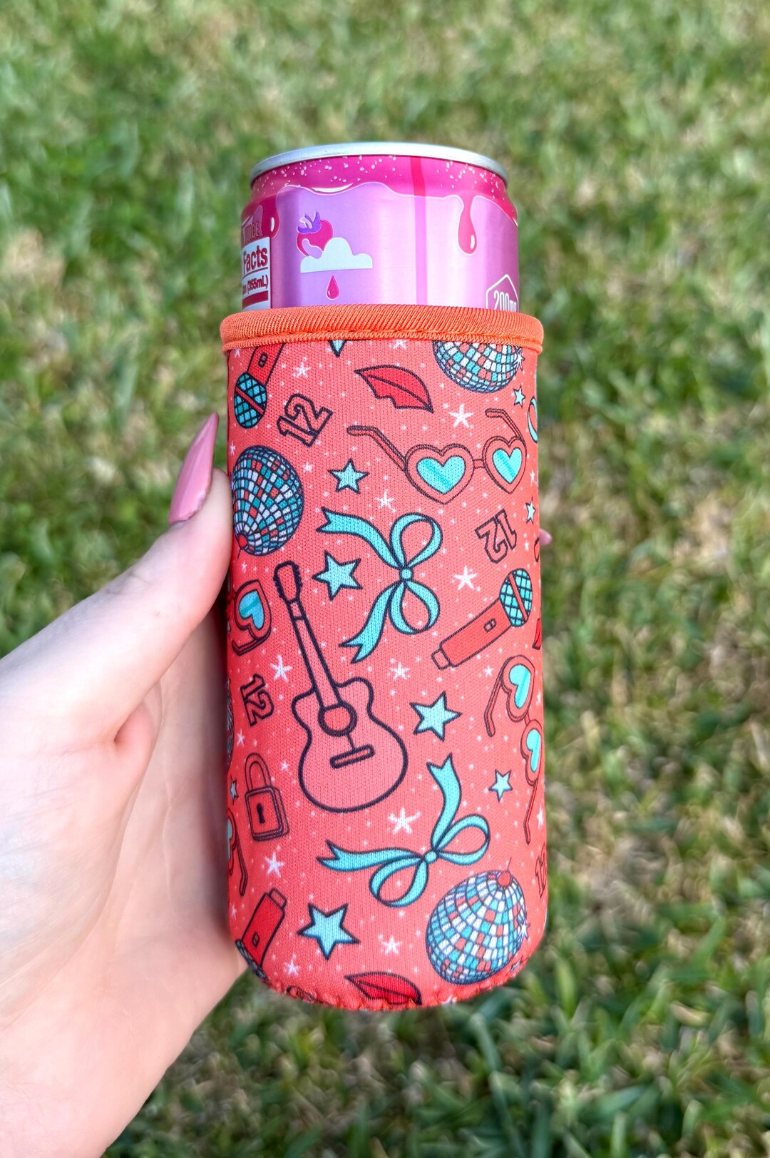 Taylor Swift Inspired Energy Drink/beer Can Cup Sleeve | Koozie ...