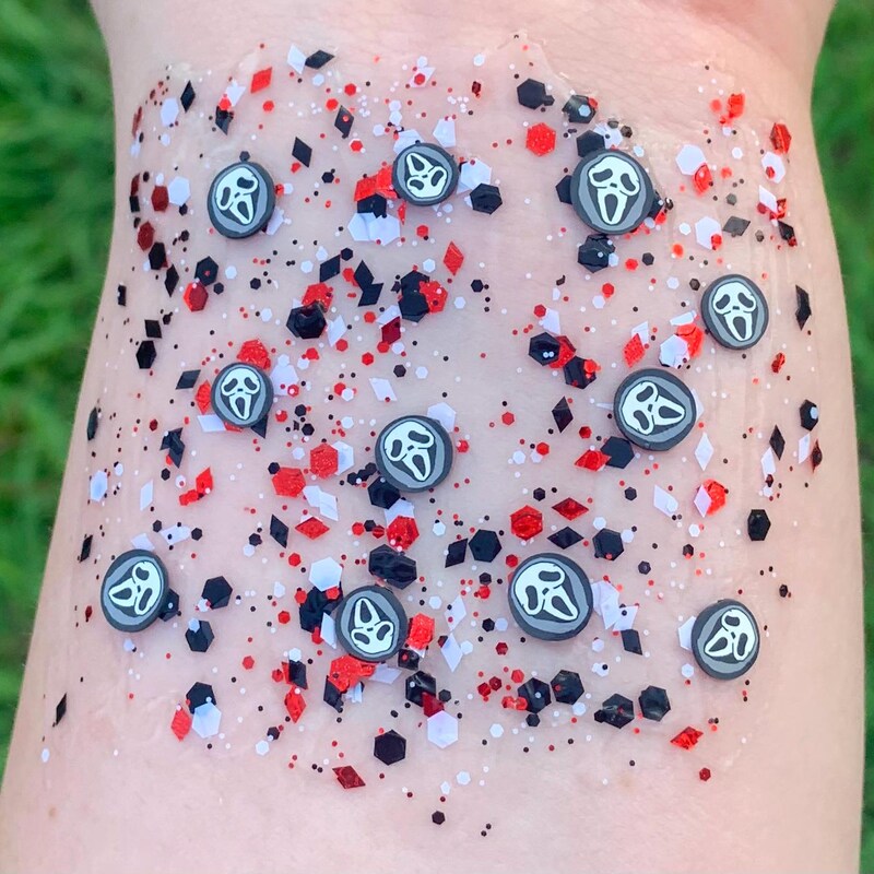 Ghostface Glitter Costume - Etsy