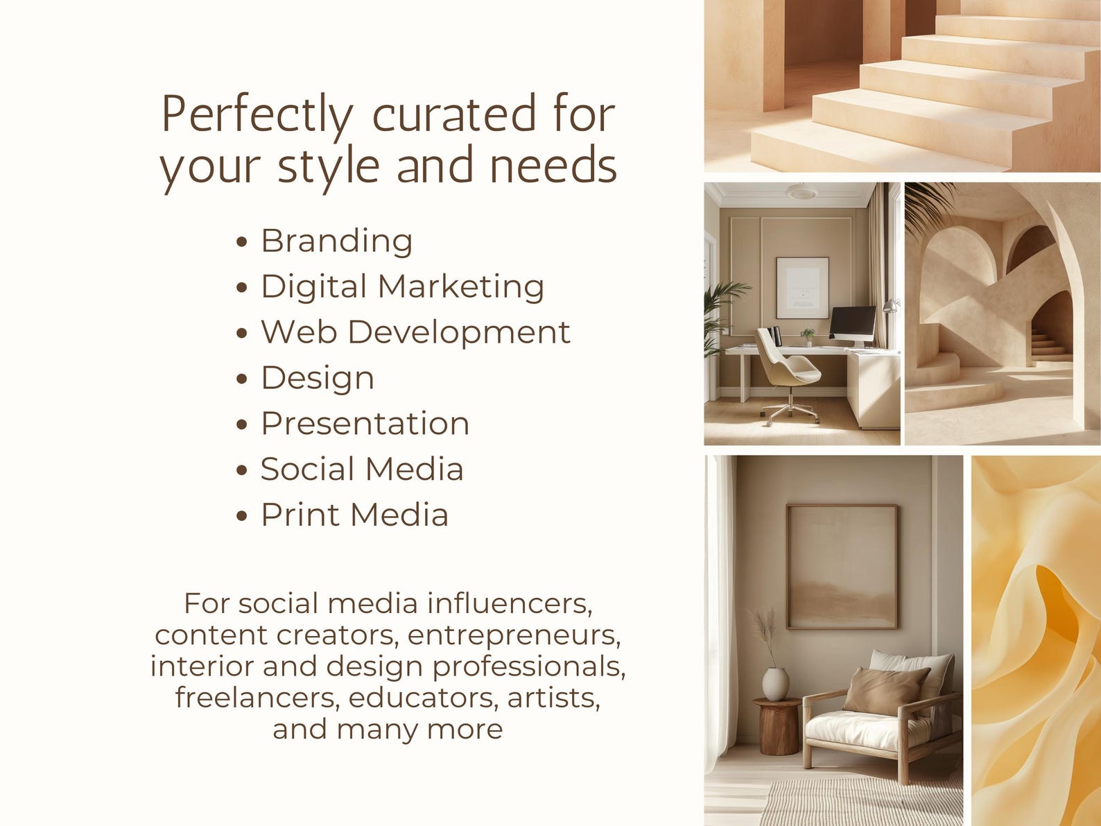 Warm Neutral Aesthetic Stock Photo Bundle Cozy Warm Neutral Stock Image ...