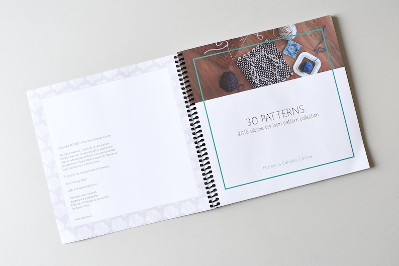 30 Patterns 4x4" Pin Loom Book | Weaving Book | Zoom Loom | Weaving ...