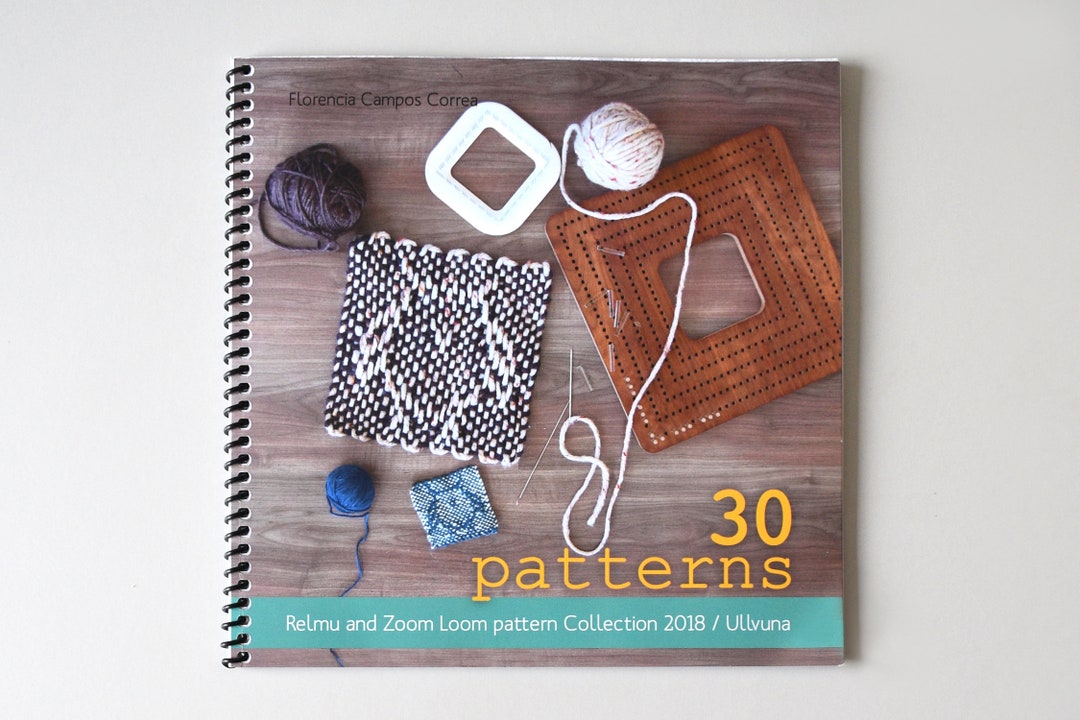 Pin Loom Weaving Patterns Book: 30 4x4" Pattern Designs - Etsy