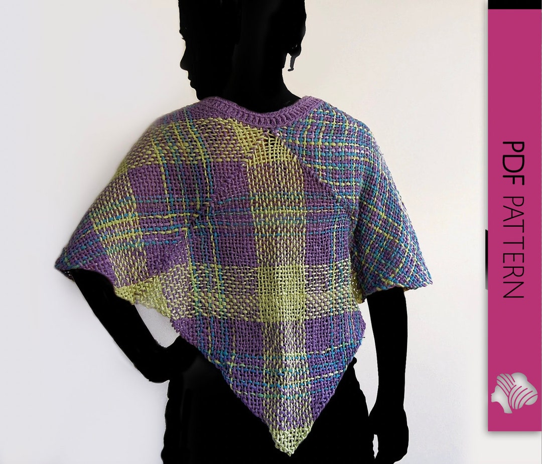 Celtic Butterfly Cape | Pin Loom Pattern | Pin Loom Weaving | Weaving ...
