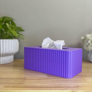 Rectangle Tissue Box Cover - Kleenex Box Cover - Tissue Holder - Modern ...