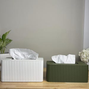 Rectangle Tissue Box Cover - Kleenex Box Cover - Tissue Holder - Modern ...