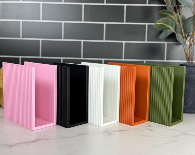 Vintage Natural Wicker Napkin Letter Holder - Etsy