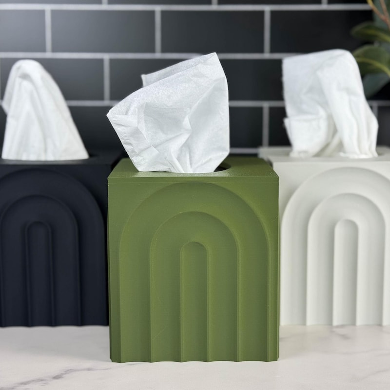 Bathroom Tissue Box Cube - Etsy