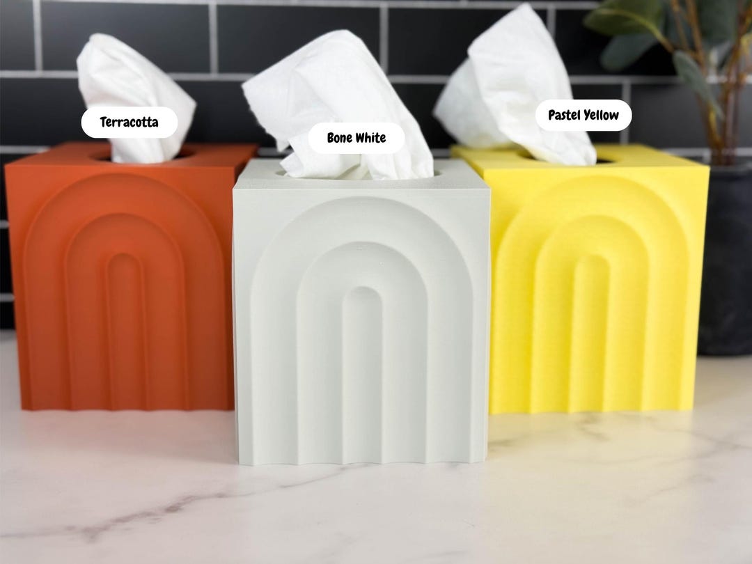 Cute Tissue Box Cover - Kleenex Box Cover - Tissue Holder - Modern Home ...