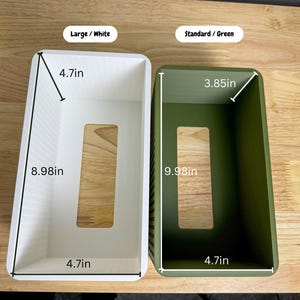 Rectangle Tissue Box Cover - Kleenex Box Cover - Tissue Holder - Modern ...