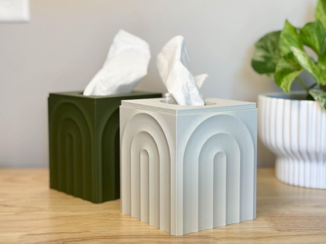 Cute Tissue Box Cover - Kleenex Box Cover - Tissue Holder - Modern Home ...