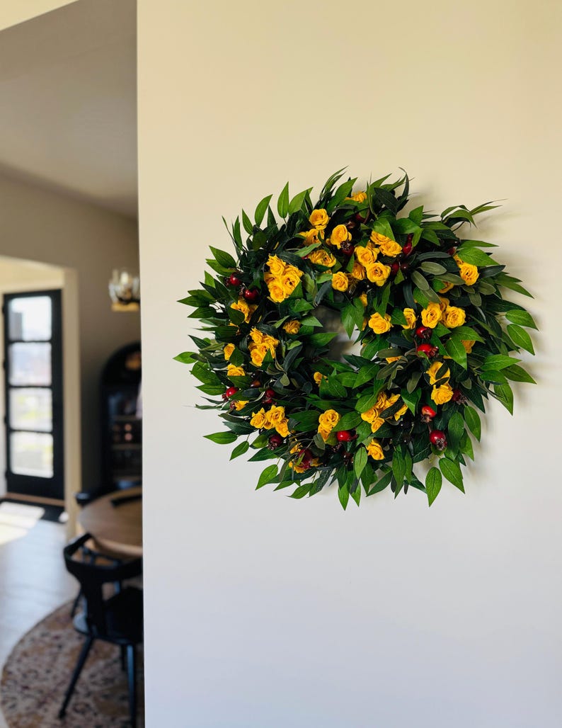 The Isola Bella | Italian Ruscus, Olive Branches, Burgundy Red Rose ...