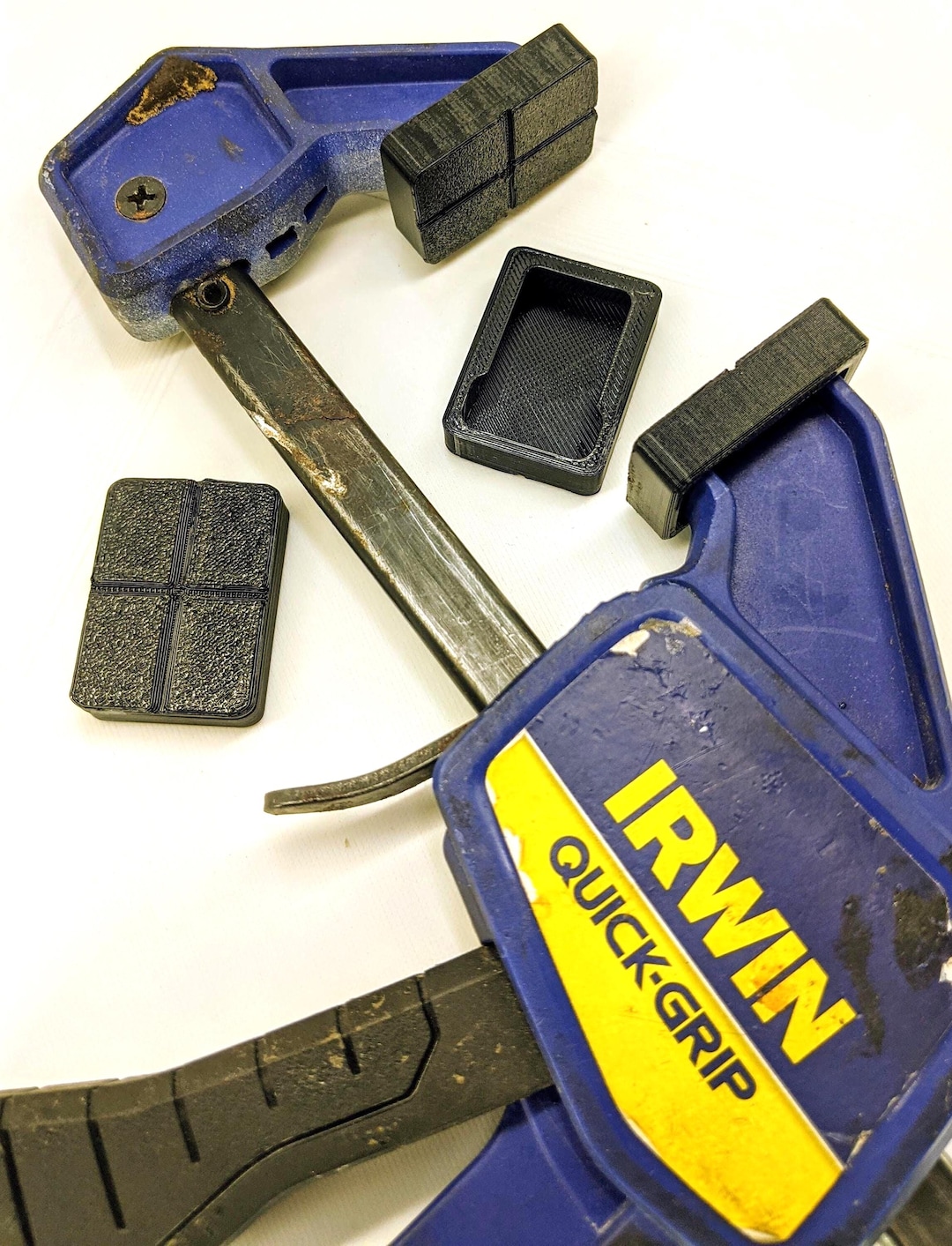 Irwin Replacement Quick Grip Jaw Pads for Mini 140lb Trigger/bar Clamp ...