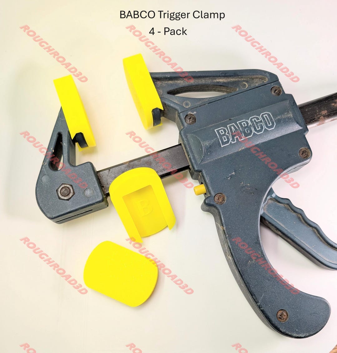 BABCO Ratcheting Bar Clamp Spreader Replacement Pads (4 Pack) Made in ...