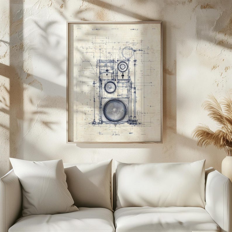 Speaker Blueprint: the Science of Sound| Printed or Digital | - Etsy