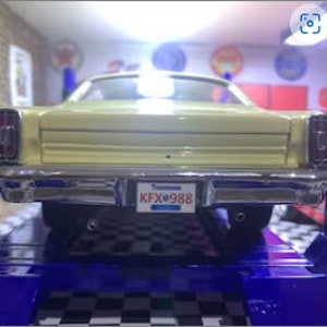CUSTOM * License Plate for Model Car * to Scale * Beautifully Detailed ...