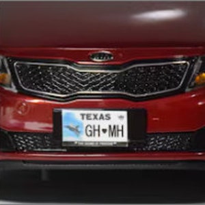 CUSTOM * License Plate for Model Car * to Scale * Beautifully Detailed ...