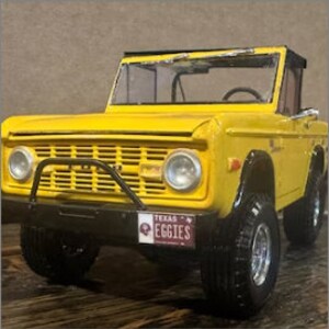 CUSTOM * License Plate for Model Car * to Scale * Beautifully Detailed ...