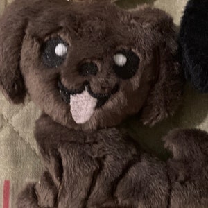 Labrador or Retriever Plush Keychain Charm - Etsy