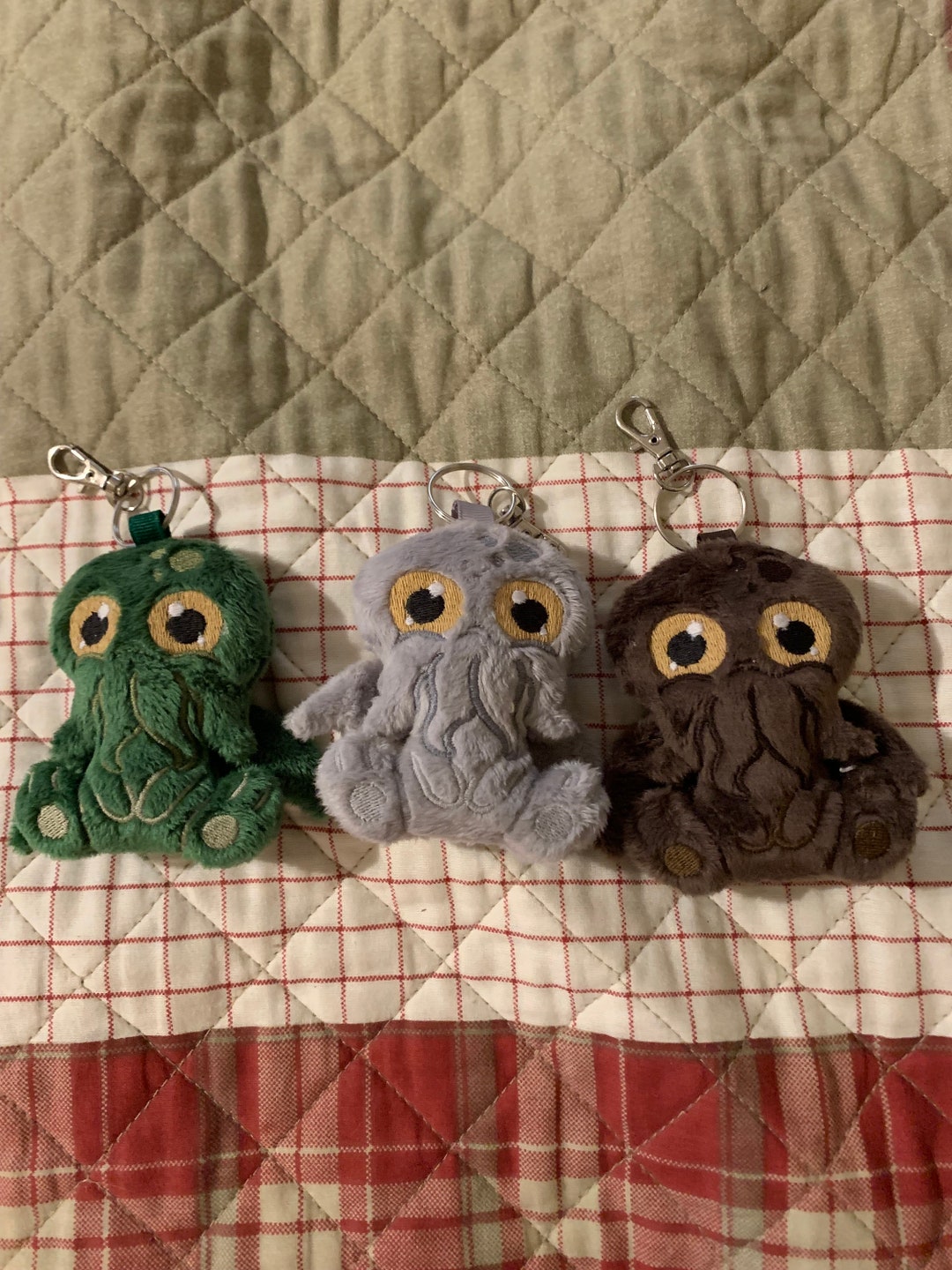 Chibi Cthulhu Plush Keychain Charm - Etsy