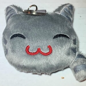 Tabby Slime Plush Keychain Charm - Etsy
