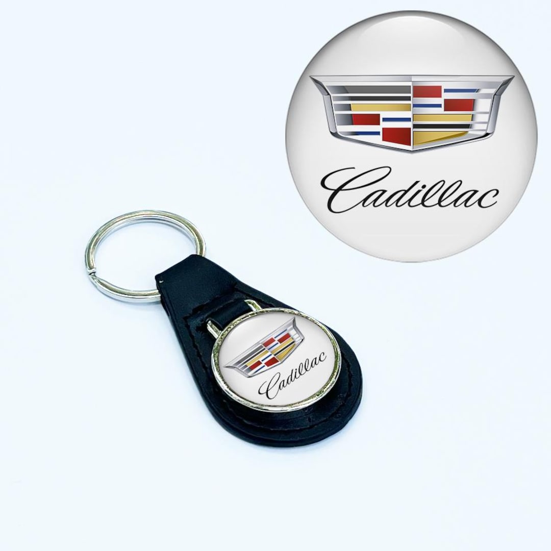 Cadillac Leather Keychain for Cars Keys and Home Keys With High Quality ...
