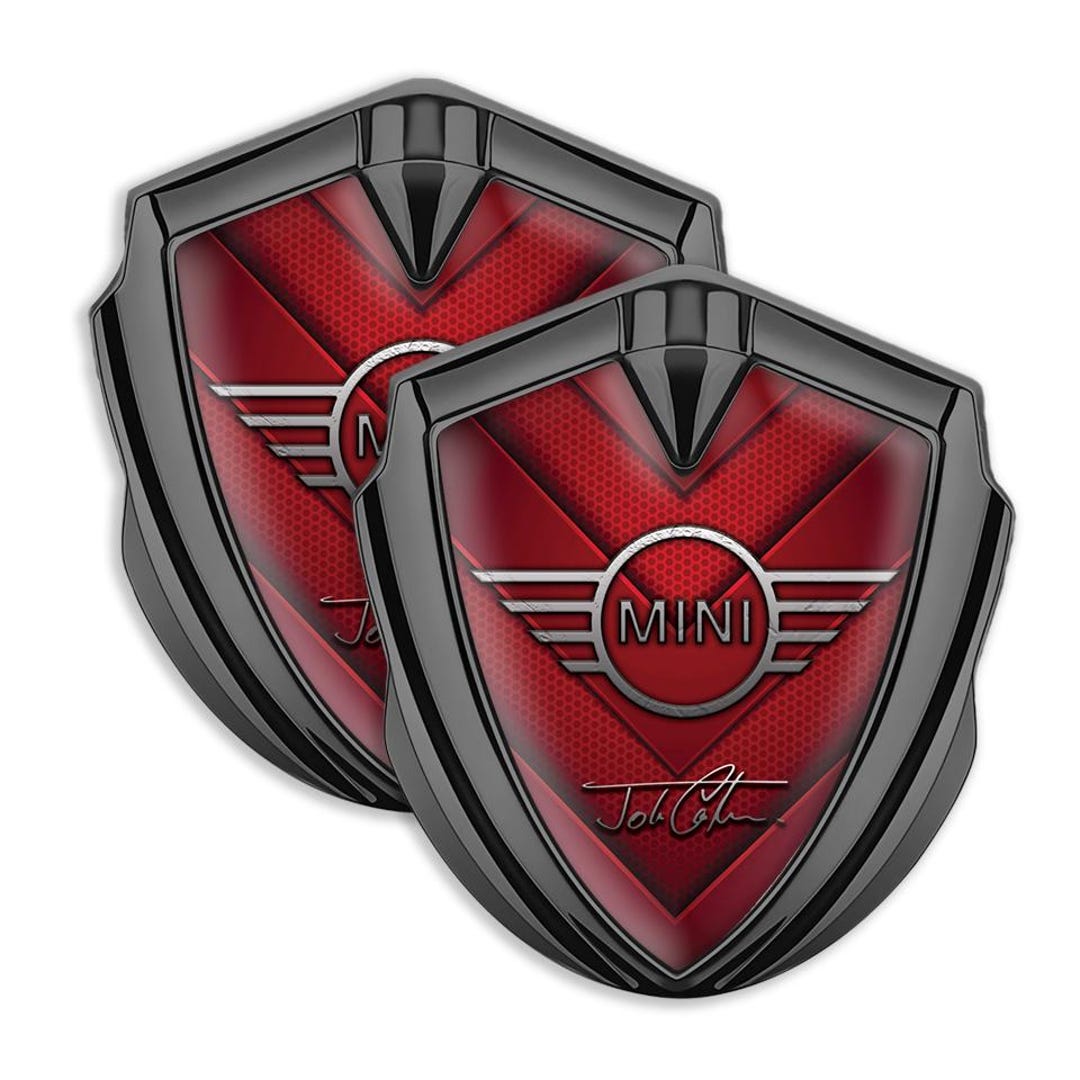 Handmade Mini Cooper Logo Shields - Upgrade Your Ride With High-quality ...