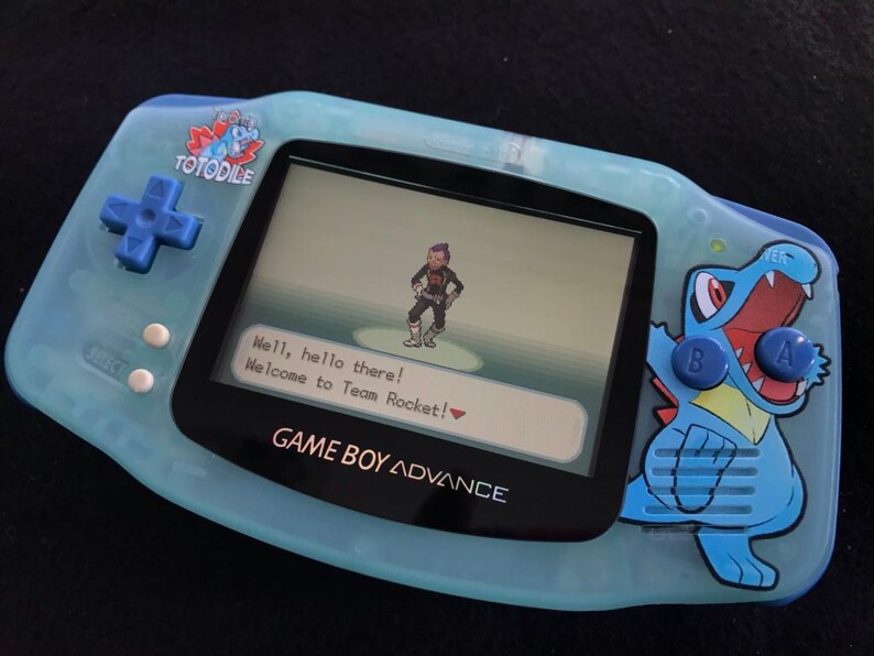 Gameboy Advance – Pokemon Team Rocket Fire Red – New Fan Story + Case ...