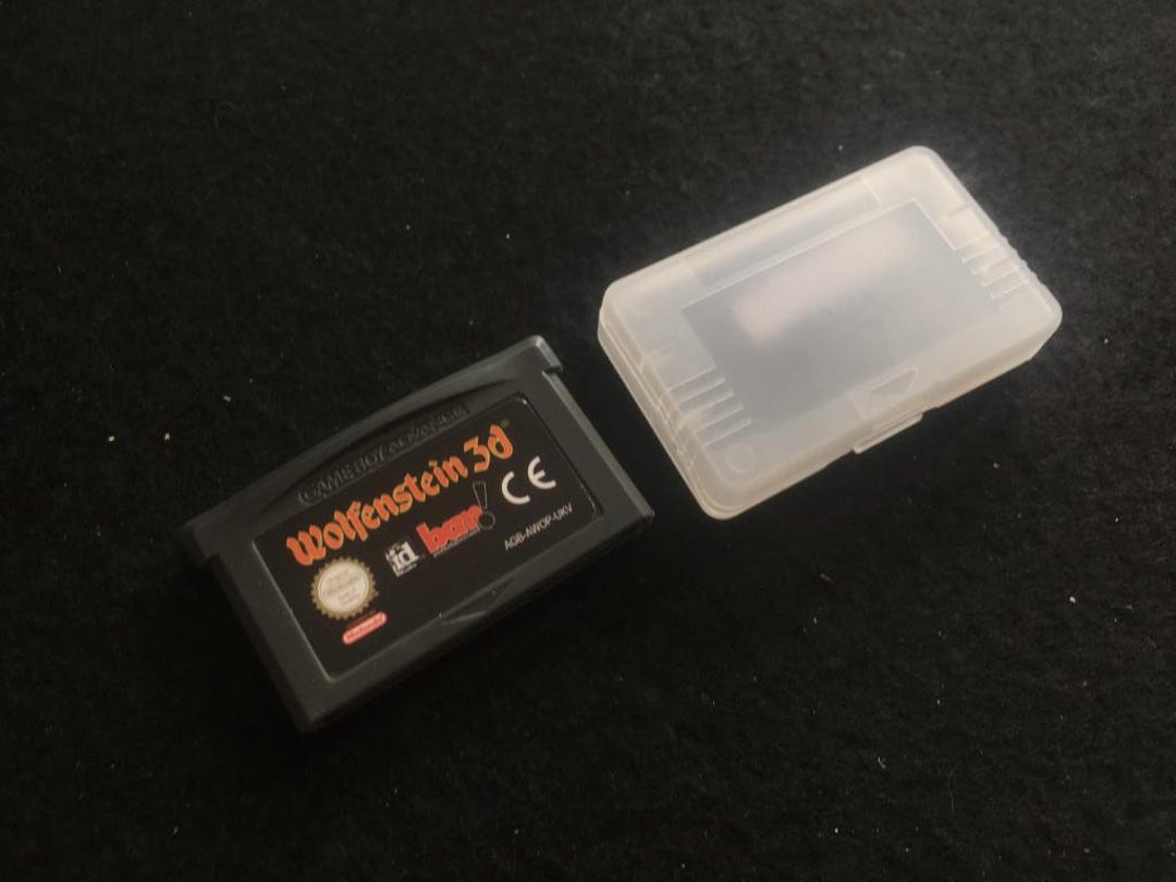 Gameboy Advance – Wolfenstein 3D + Case - Etsy
