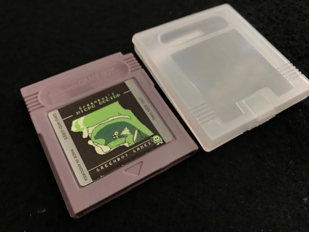 Gameboy – Micro Doctor – 2022 Game on Physical Cartridge - Etsy