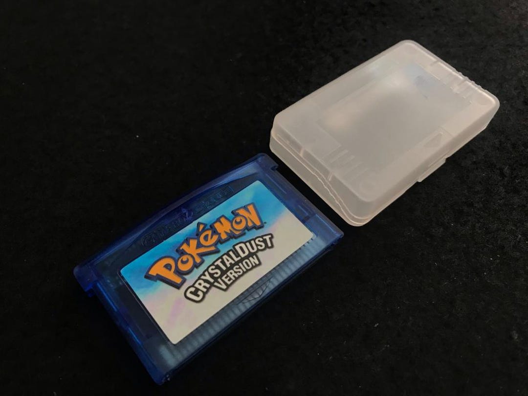 Gameboy Advance Pokemon Crystal Dust New Fan Story Case - Etsy