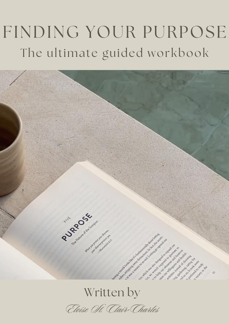 Find Your Purpose | Digital Guide + Interactive Workbook | Find Your ...