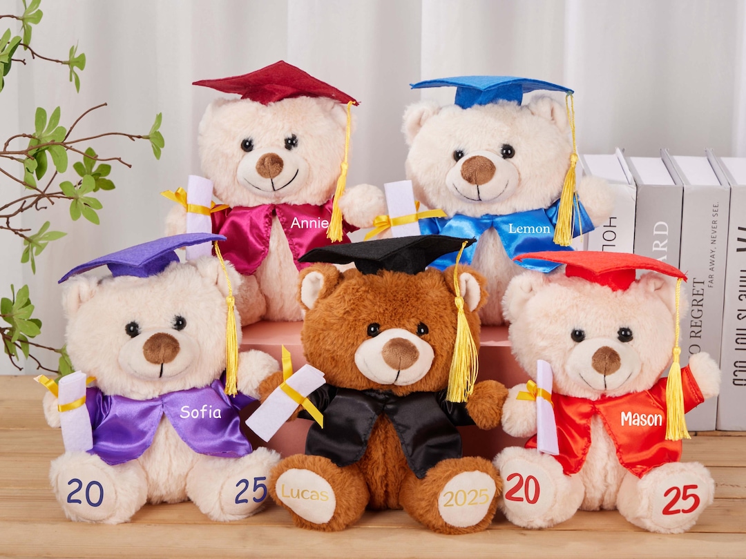 Personalized Graduation Bears,graduation Teddy Bear,graduation Keepsake ...
