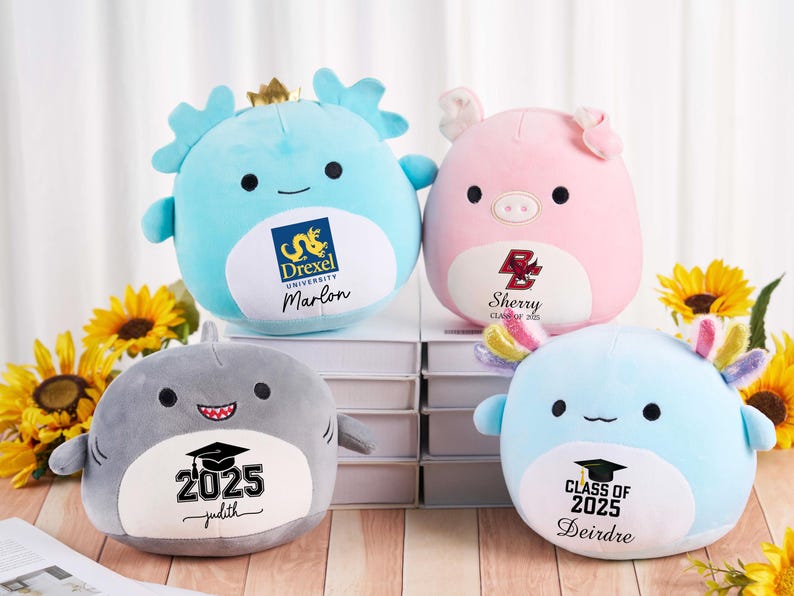 Custom Squishmallow Class of 2026 Graduation Gift,graduation ...