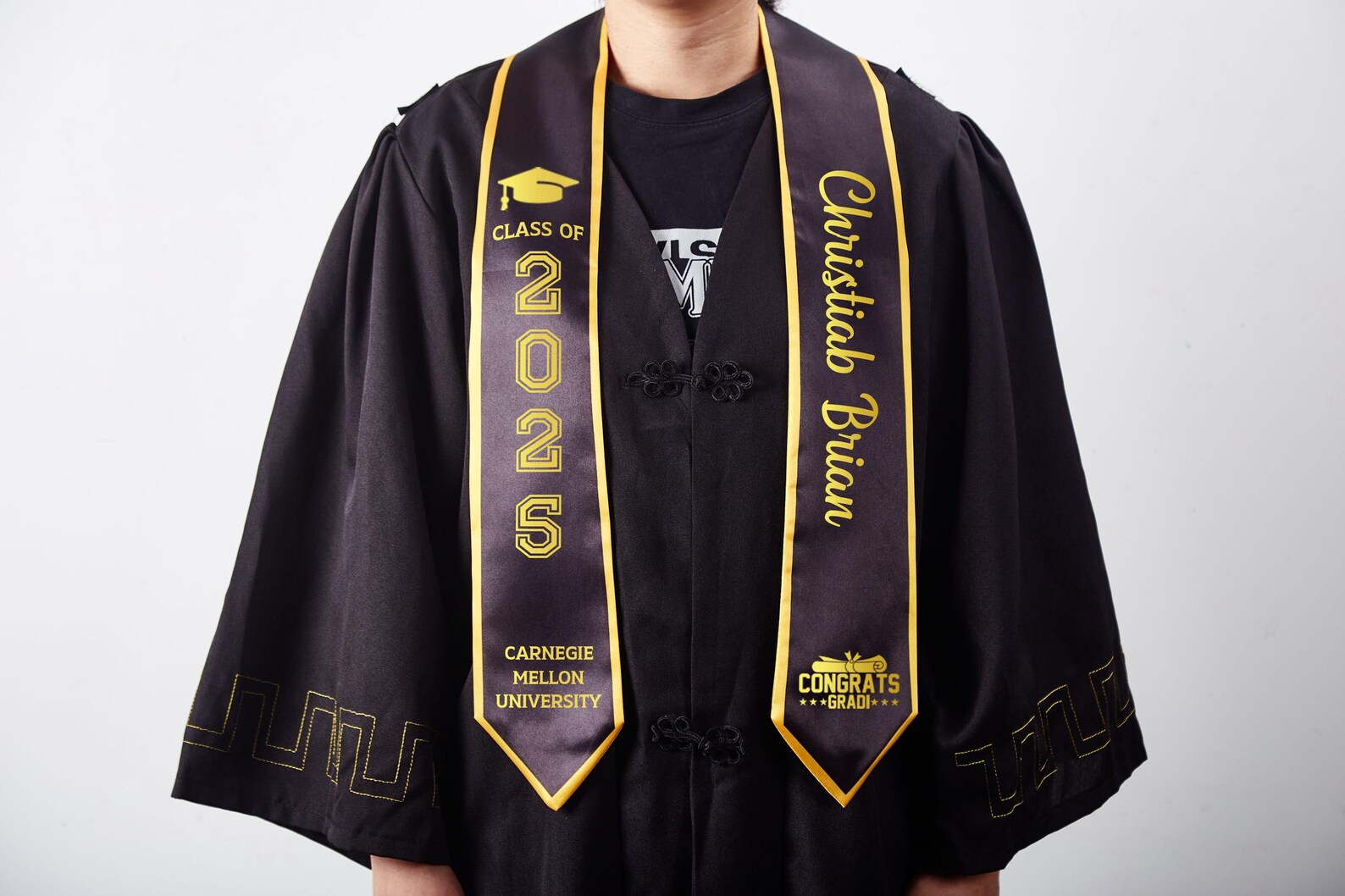 Personalized College Graduation Stole,custom Class of 2025 Stoles ...