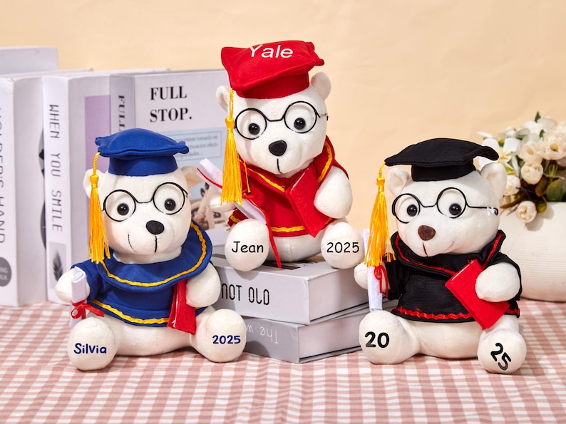 Custom Graduation Teddy Bear 2025,graduation Cap Toy,preschool ...