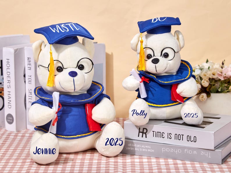 Custom Graduation Teddy Bear 2025,graduation Cap Toy,preschool ...