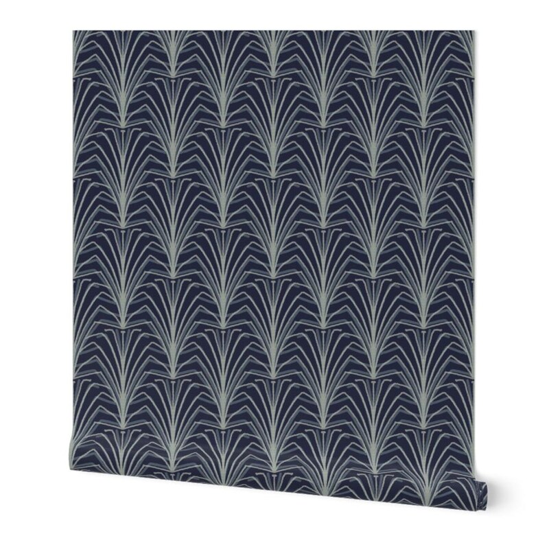 Navy Blue Wallpaper - Etsy