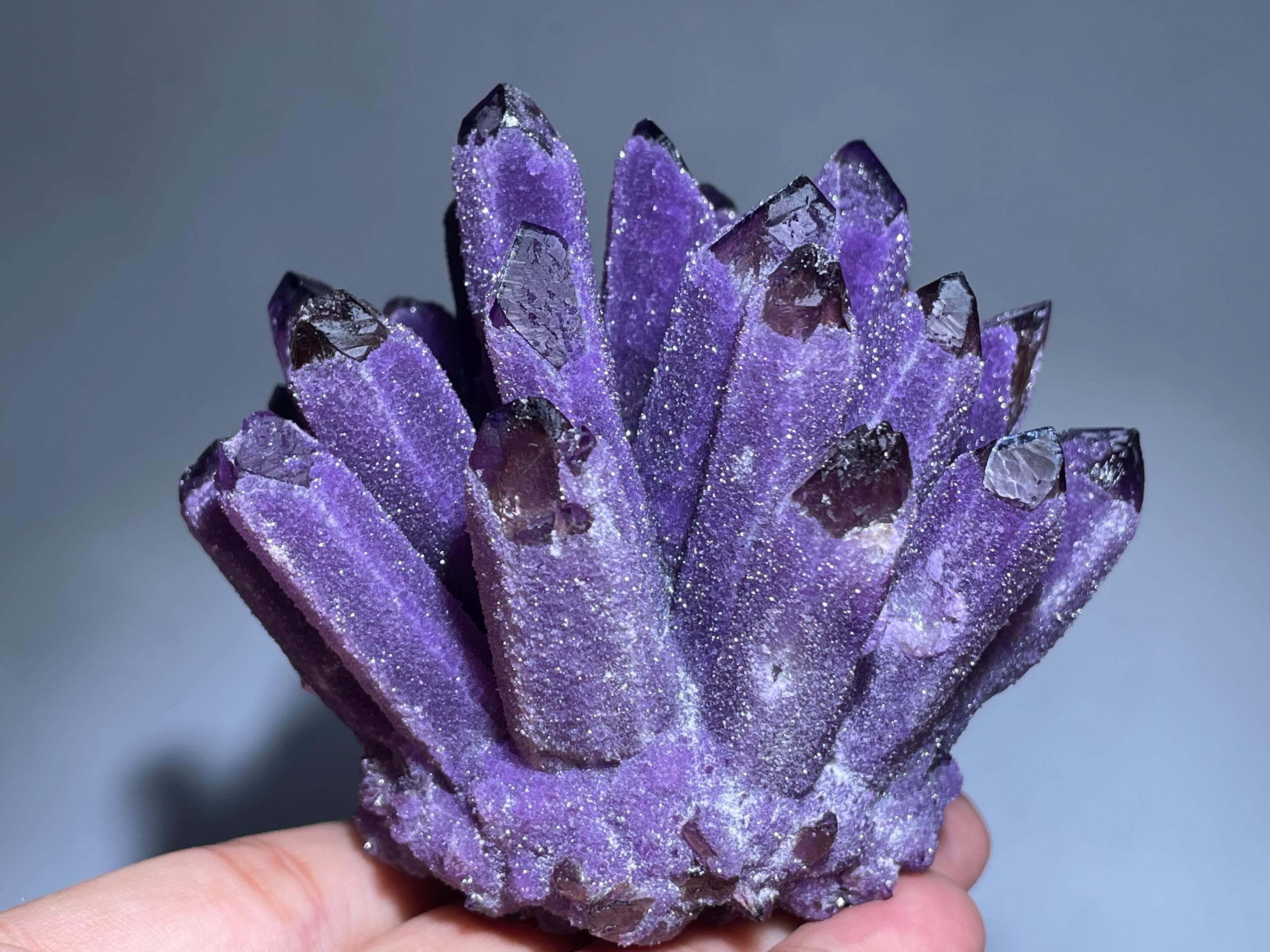 Purple Phantom Quartz Crystal